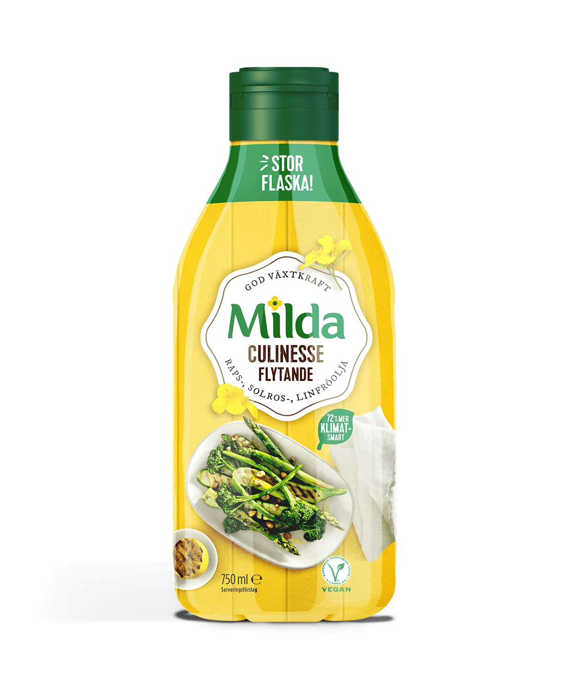 Milda Culinesse - Flytande Margarin 750 ml | Milda